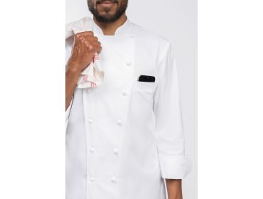Best kitchen jacket | Grand Chef Allure white and black